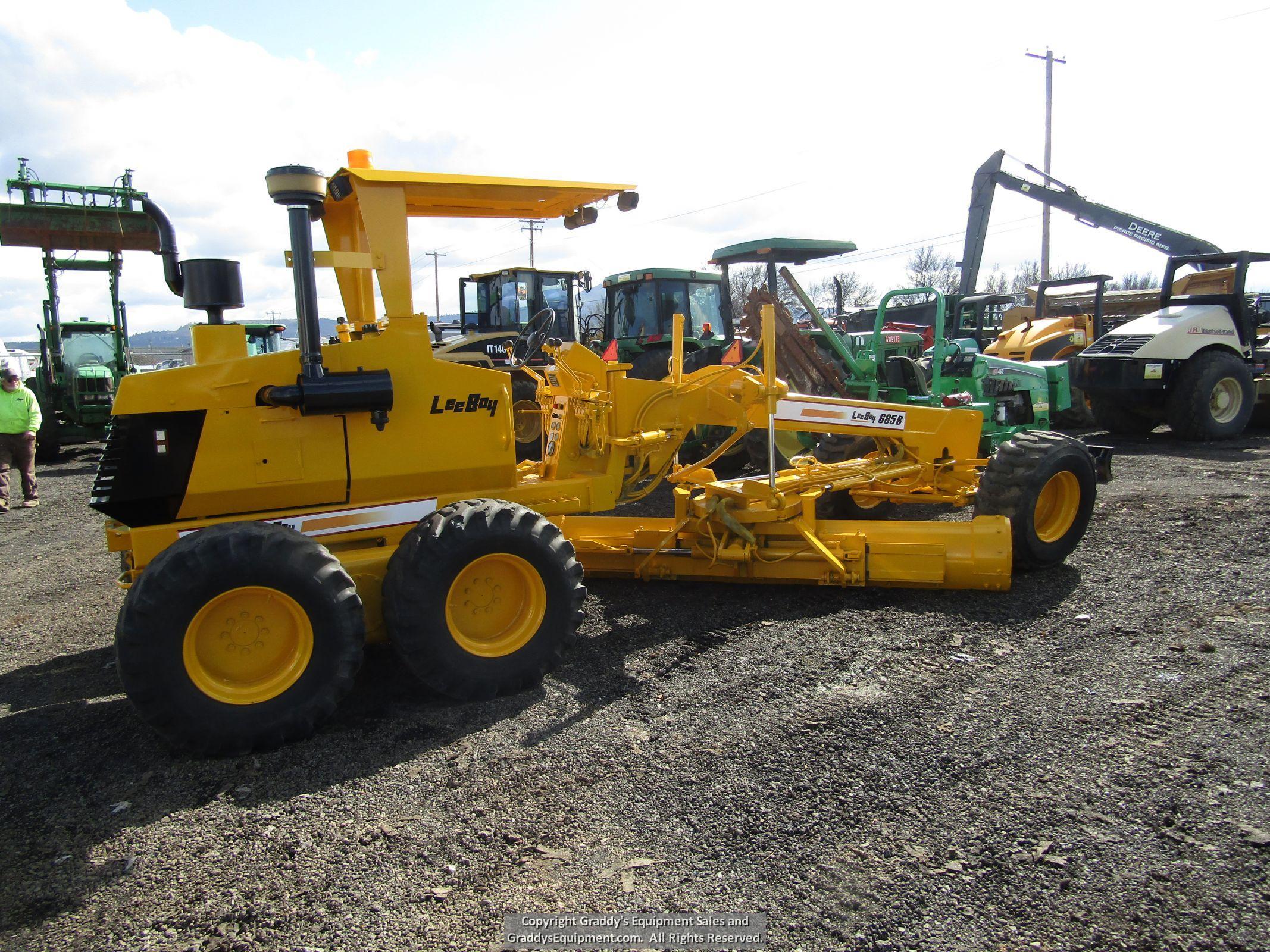 Heavy Equipment for Rent Oregon | Leeboy - 685 - LEEBOY 685 MOTOR ...