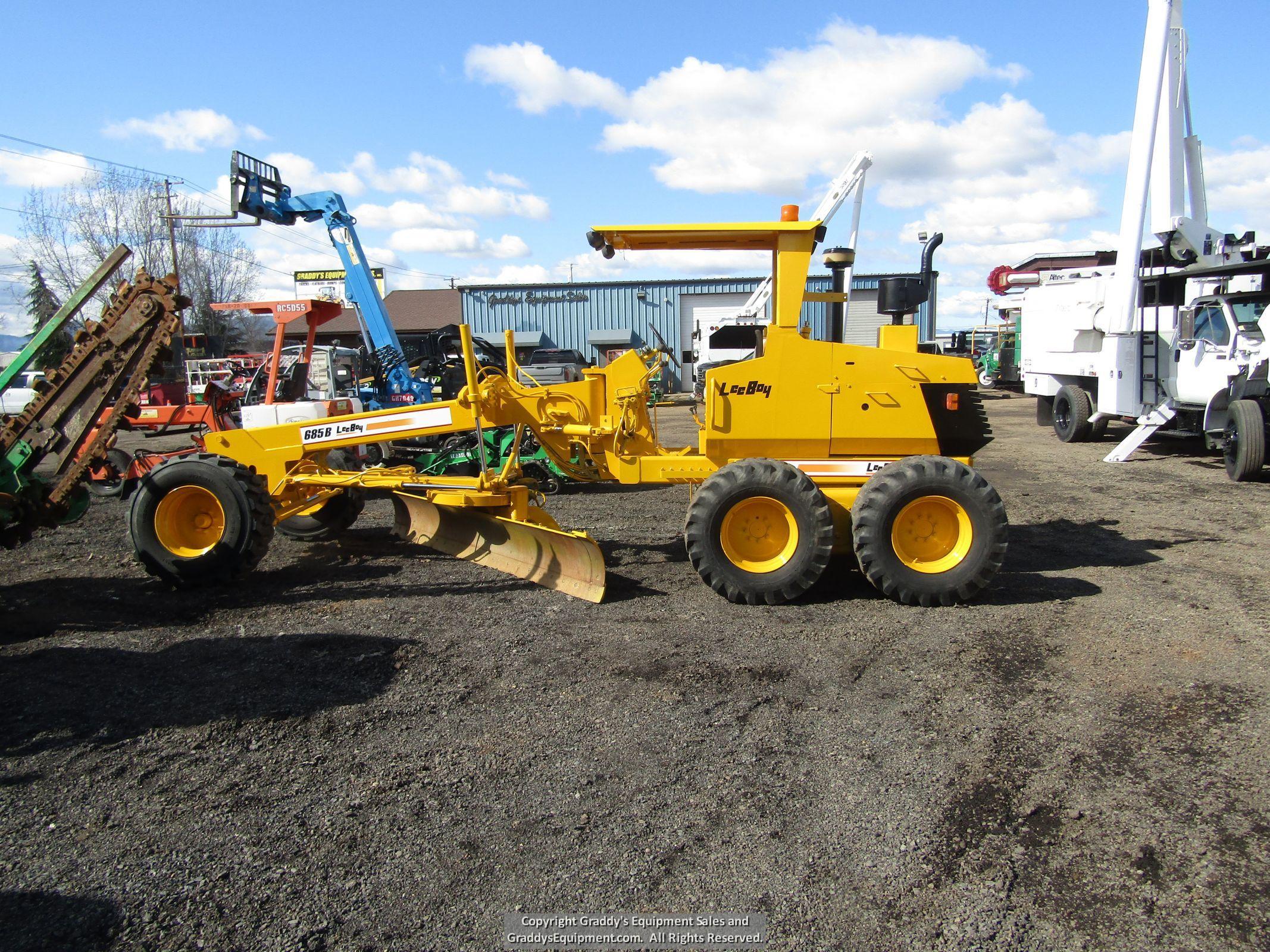 Heavy Equipment for Rent Oregon | Leeboy - 685 - LEEBOY 685 MOTOR ...